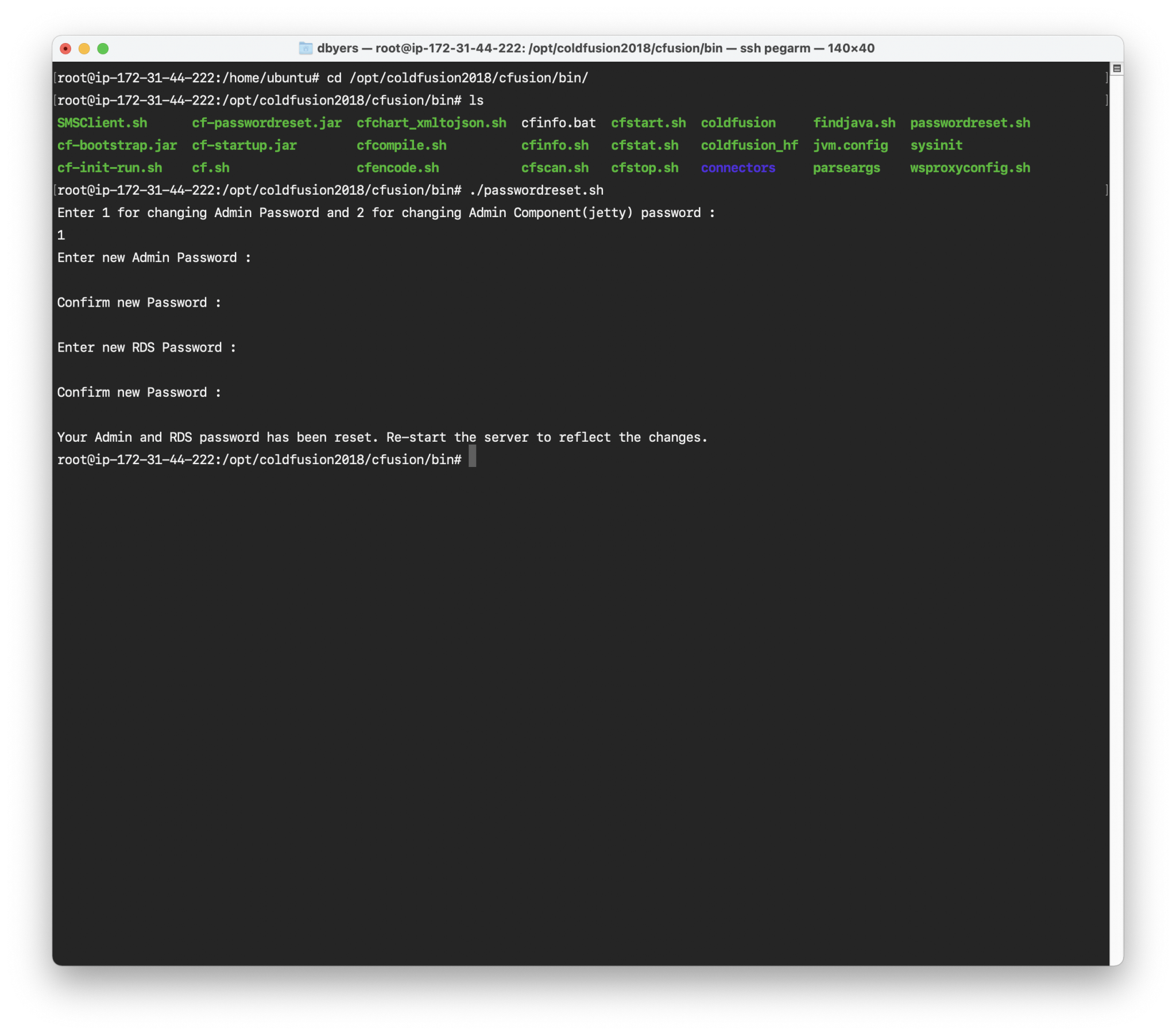 Quick Tip: How to Reset the ColdFusion Administrator Password - ColdFusion